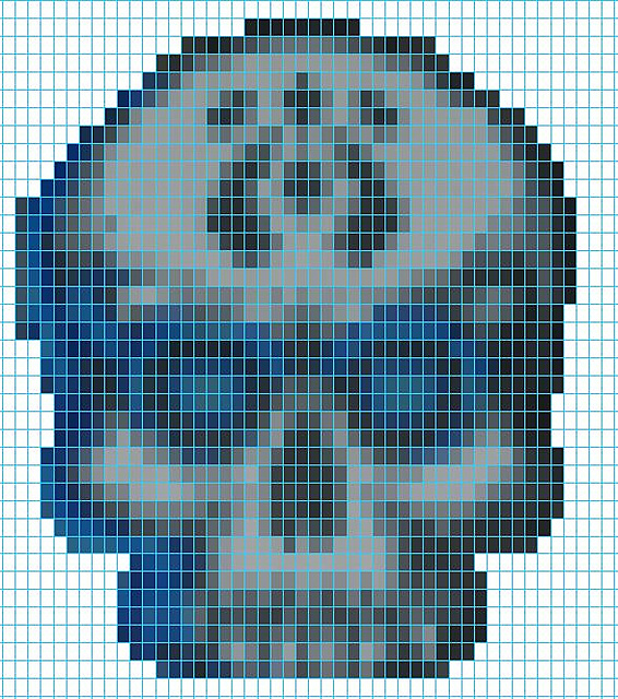 Ravelry: Skull Graph pattern by Jessica Begley