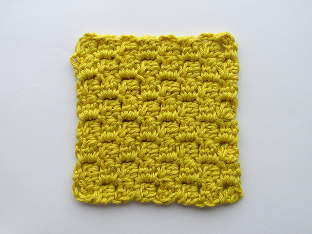 Ravelry: C2C 3 DC Cluster pattern by Veronica Lee