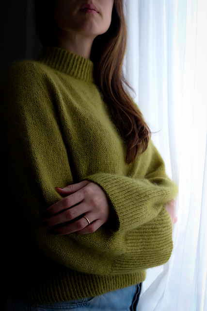 Ravelry: MATCHA jumper pattern by vert knit