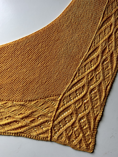Ravelry: Pathways Shawl pattern by verybusymonkey