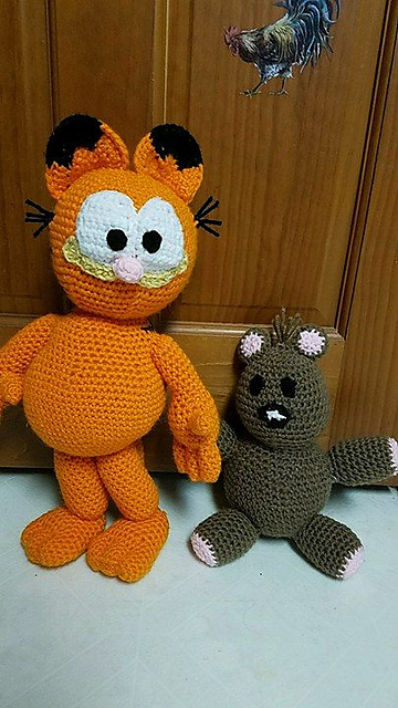 Ravelry: Garfield the Cat pattern by Jacqueline Miceli