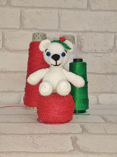 Ravelry: Berwyn the polar bear pattern by Victoria Stott