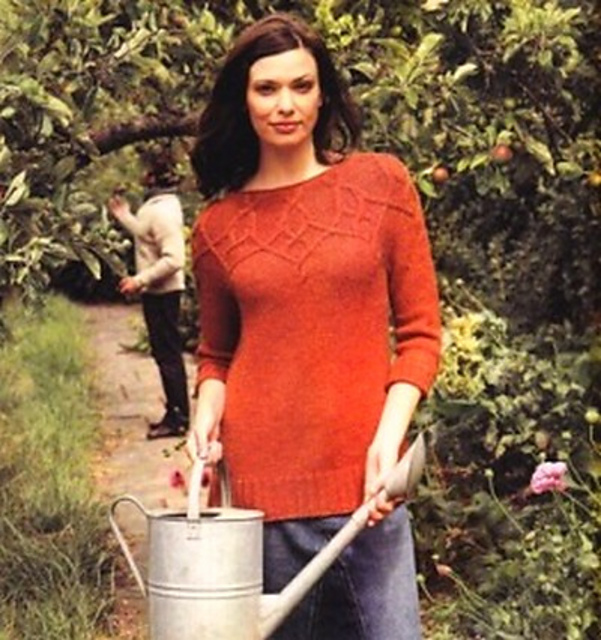 Ravelry: vikkyzm's Cabled Yoke Pullover