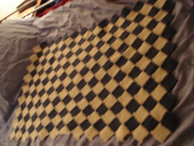 Ravelry: Checkerboard Blanket pattern by Tricia Malcolm