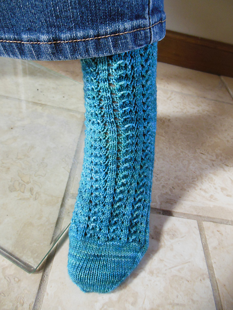 Ravelry: Mermaid Anklets and Socks pattern by Debra A Garner