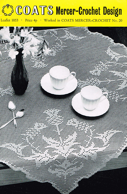 Ravelry: table cloth pattern by J&P Coats