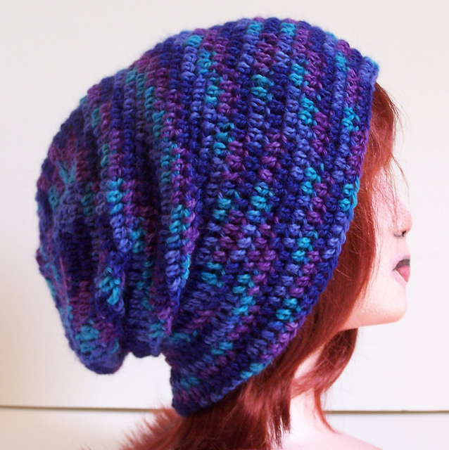 Ravelry: Outlier Slouchy Toque - DK pattern by Kristina Olson