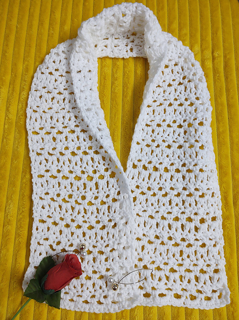 Ravelry: Tropical Snow scarf pattern by Viva