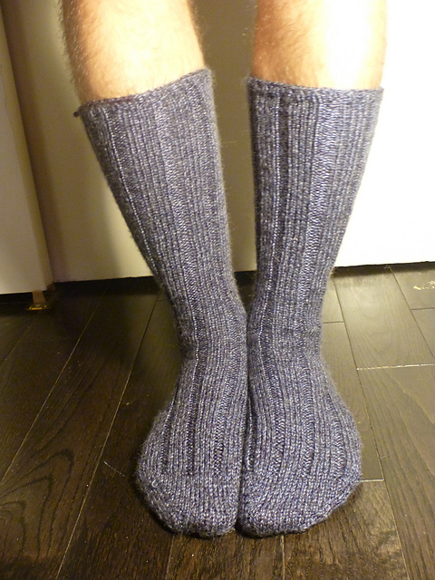 Ravelry: 2-at-a-time, toe up, short row heel socks pattern by Jen Kobrick