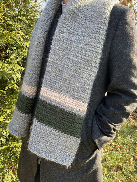 Ravelry: Herringbone Scarf pattern by Vanessa Cayton