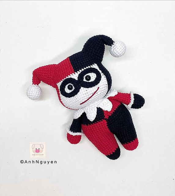 Ravelry: Harley Quinn comic version pattern by Anh Nguyen