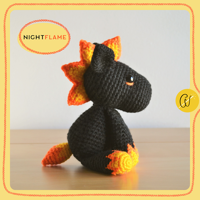 Ravelry: Nightflame Fire Horse pattern by Carolina Dias