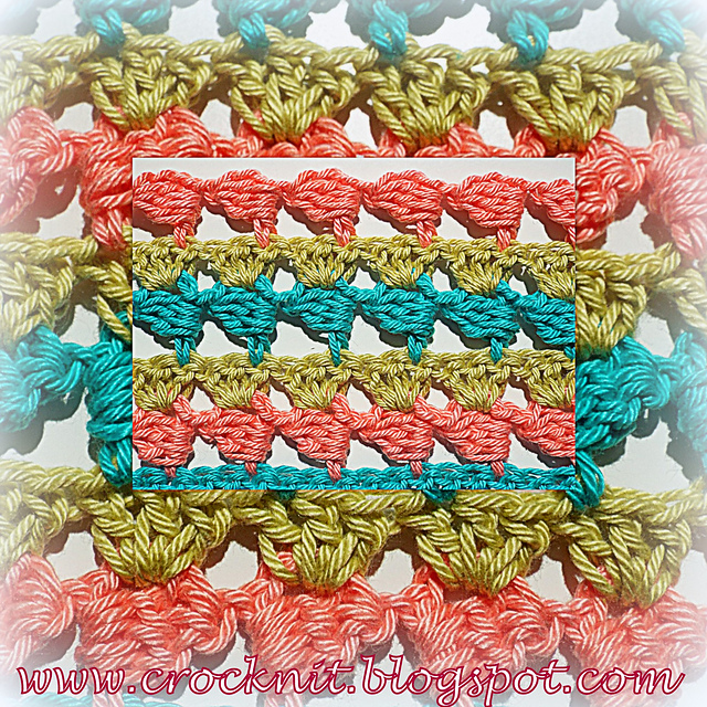 Ravelry: Sideways Stitch pattern by Barbara Summers
