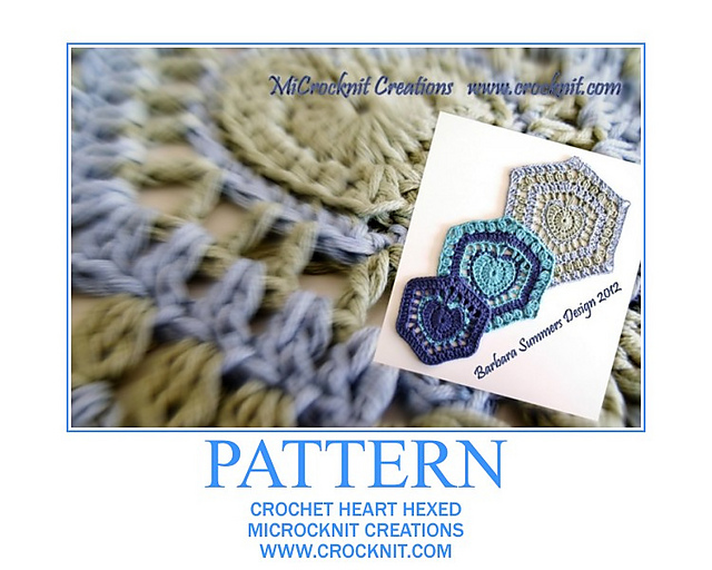 Ravelry: Crochet Heart HEXED pattern by Barbara Summers
