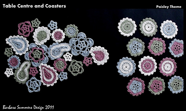 Ravelry: Decorative Table Set pattern by Barbara Summers