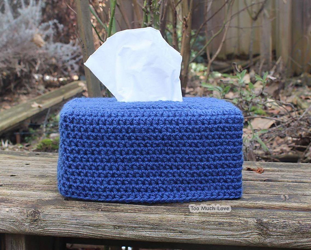 Ravelry: Tissue Box Cover with Droid Variations pattern by West Coast Mom