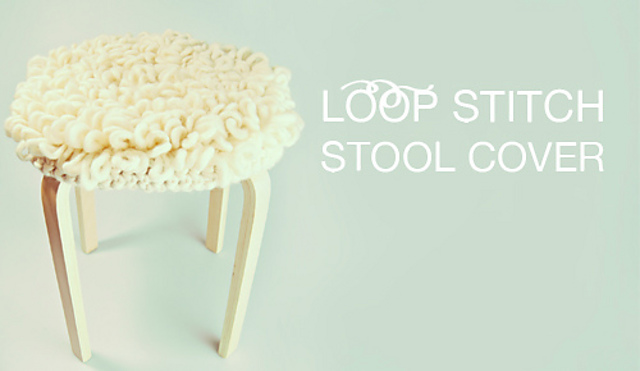 Ravelry: Stool cover pattern by we are knitters