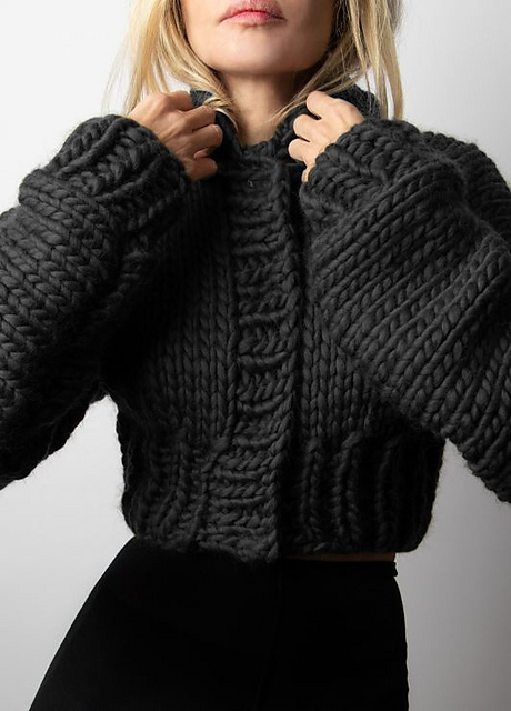 Ravelry: 1D11 Bomber Jacket pattern by we are knitters