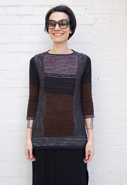 Ravelry: The Rothko Sweater pattern by Ann Weaver