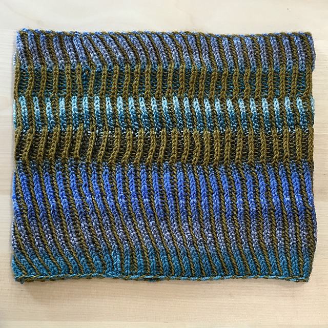 Ravelry: Northwestern Exposure Cowl pattern by Weaving Works