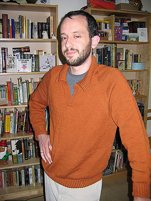 Ravelry: Double Knitting Long-Sleeved Polo pattern by Wendy Yarns