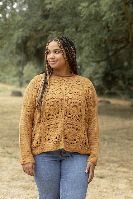 Ravelry: Radiate Motif Pullover pattern by Kirsten Joel