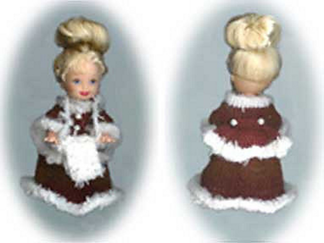 Ravelry: Kelly Victorian-Style Outfit with Muff pattern by Wendy Squires