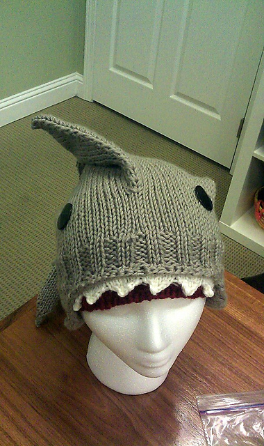 Ravelry: weffey's Shark Attack Hat