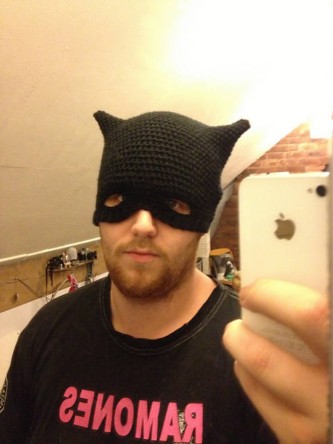 Ravelry: Batman Beanie pattern by Joy Pocock