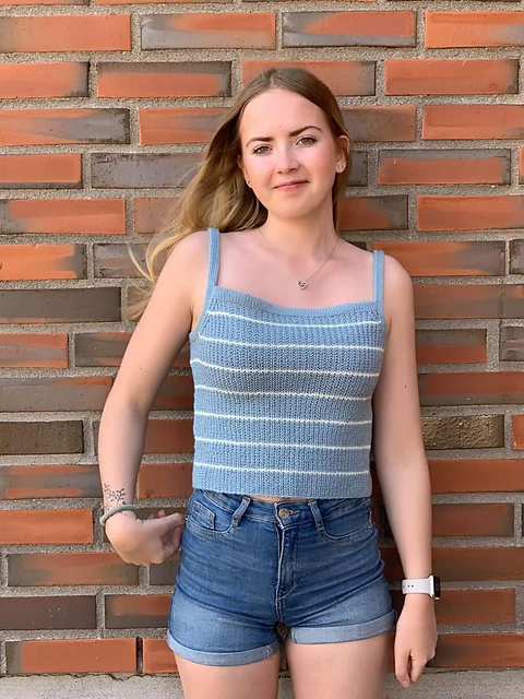 Ravelry: Fjord Singlet pattern by Wenche Steffensen