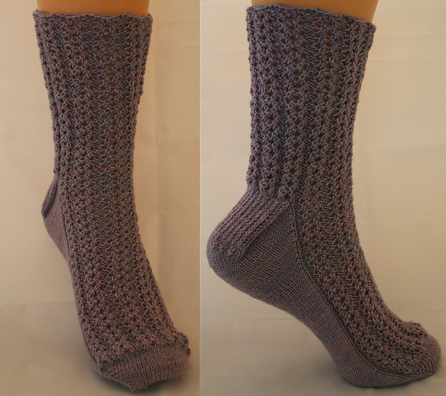 Ravelry: Healthy Spine Socks pattern by Wendy D. Johnson