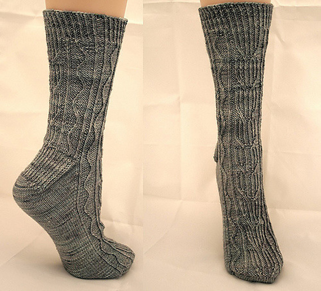 Ravelry: Twisted Logic Socks pattern by Wendy D. Johnson