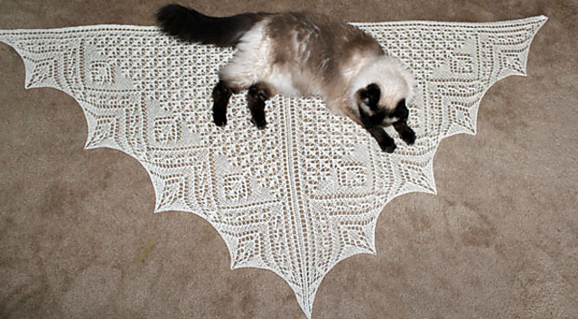 Ravelry: Shetland Border Shawl pattern by Wendy D. Johnson