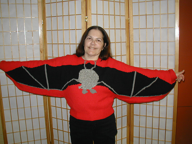 Ravelry: Bat Sweater pattern by Lalla Ward