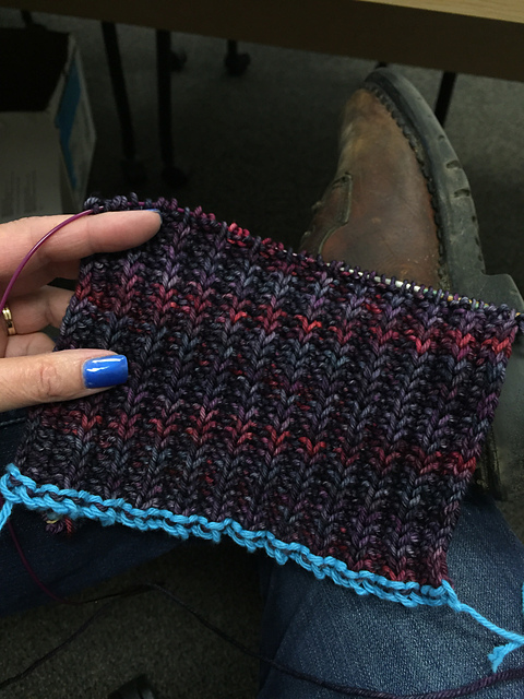 Ravelry: wesben's No-Purl Ribbed Scarf