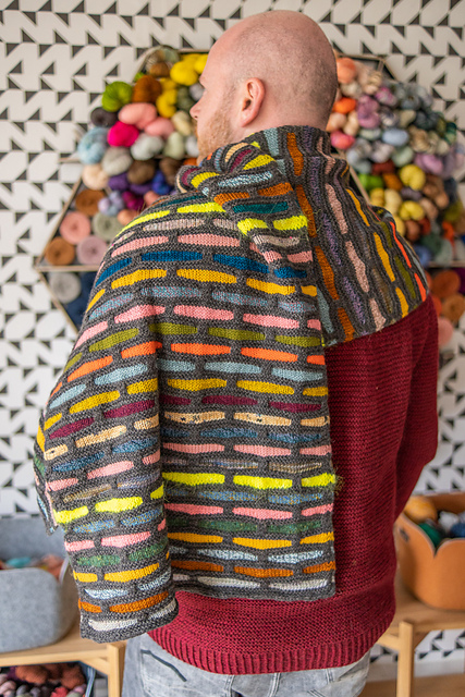 Ravelry: Painting Bricks Scarf pattern by Stephen West