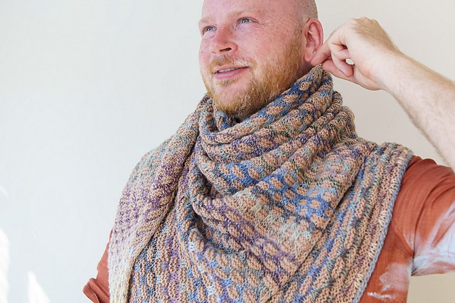 Ravelry: Woven Checks Shawl pattern by Stephen West