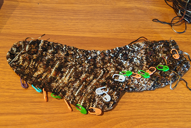 Ravelry: weyrbrat's Brown socks