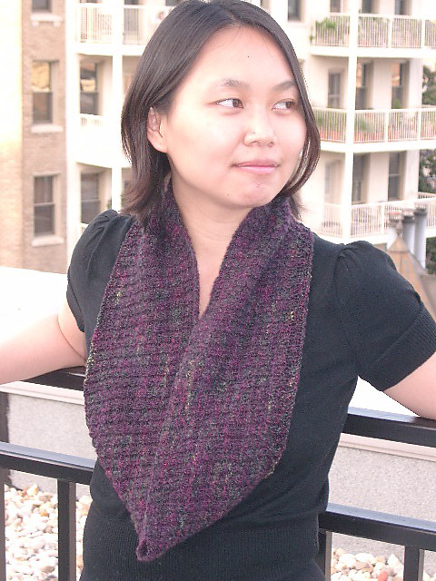 Ravelry: Twisted Rib Infinity Scarf pattern by Kathleen Lam