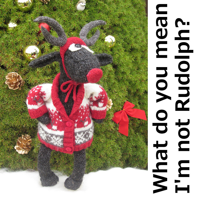 Ravelry: Rudolph Ramdeer pattern by Janice Anderson