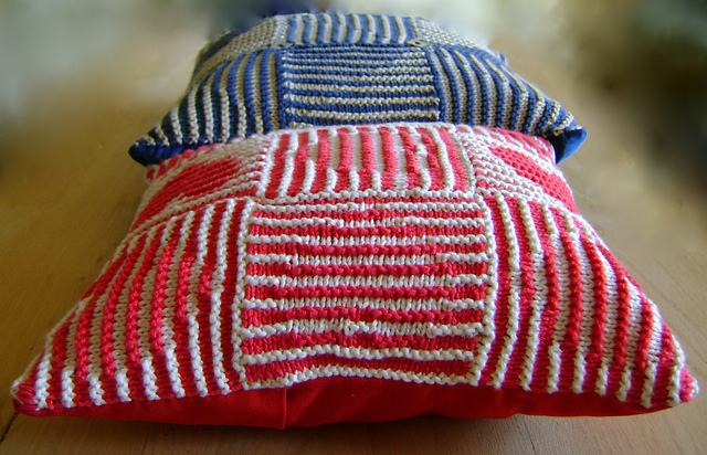 Ravelry: Heart Motif Shadow Pillow pattern by Janice Anderson
