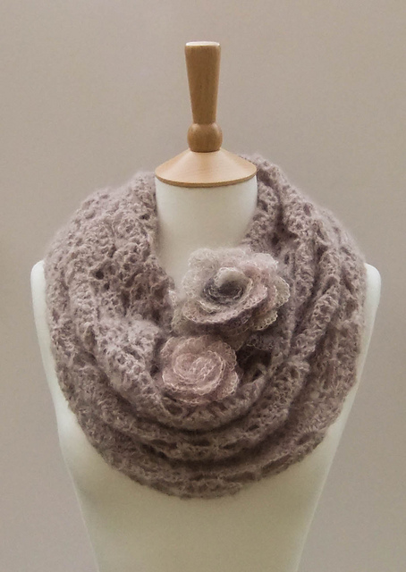 Ravelry: Flower Gale Cowl pattern by Whisper Twister