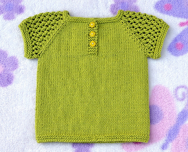Ravelry: Three-Buttons Sun Top pattern by Christy Hills