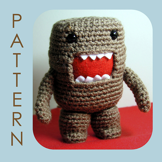 Ravelry: Domo-kun Amigurumi pattern by Christine Gregory