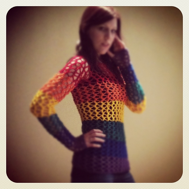 Ravelry: Pothole Sweater pattern by Leah Everly