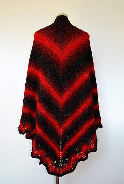 Ravelry: Blood Bat Shawl pattern by Wiam's Crafts