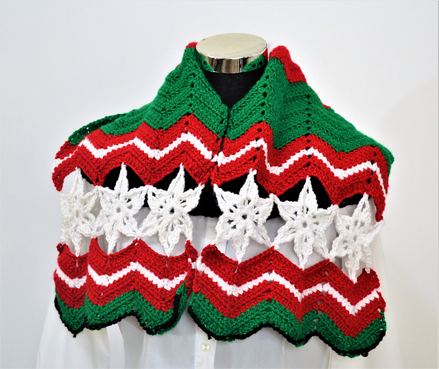 Ravelry: All About Christmas Scarf pattern by Wiam's Crafts