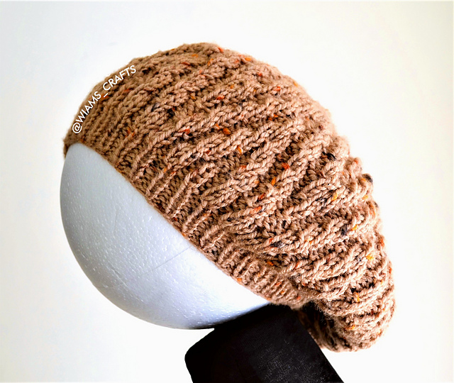 Ravelry: Carrot Cake Beanie pattern by Wiam's Crafts