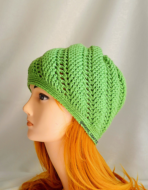 Ravelry: Swirl Wave Hat pattern by Wiam's Crafts