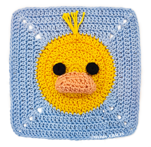 Ravelry: Duckling Granny Square pattern by Wiam's Crafts